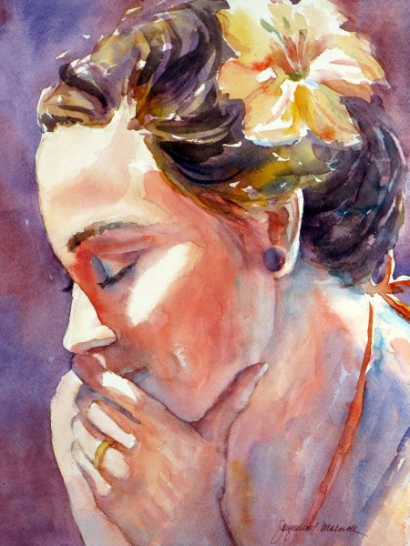 Two local watercolor artists win prestigious opportunity to show work ...
