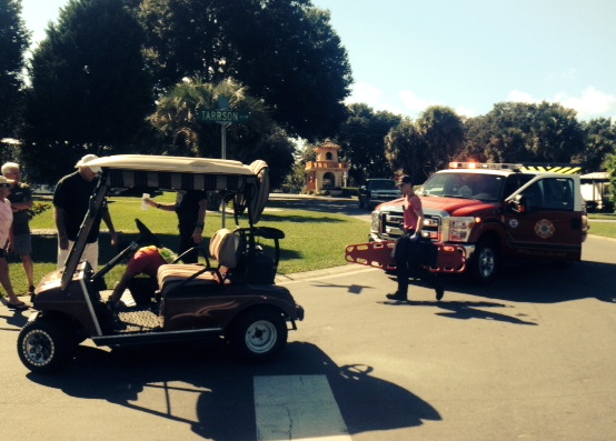 Golf cart driver suffers injuries in collision with SUV on Historic ...