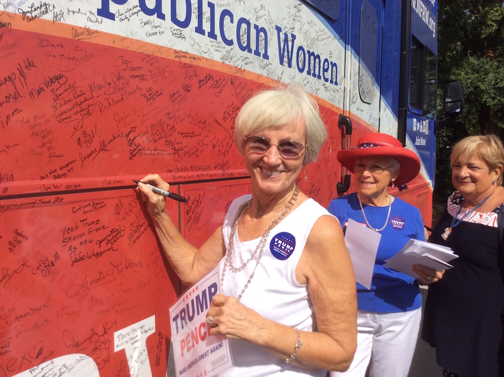 Republican women welcome ‘Rosie’ at GOP headquarters in The Villages ...