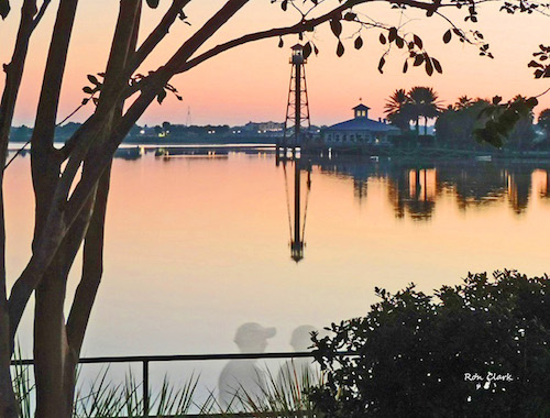 Ghosts on the boardwalk on Halloween in The Villages - Villages-News.com