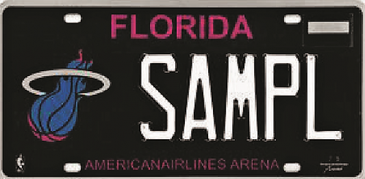 Specialty license plates now available for Miami Heat fans - Villages ...