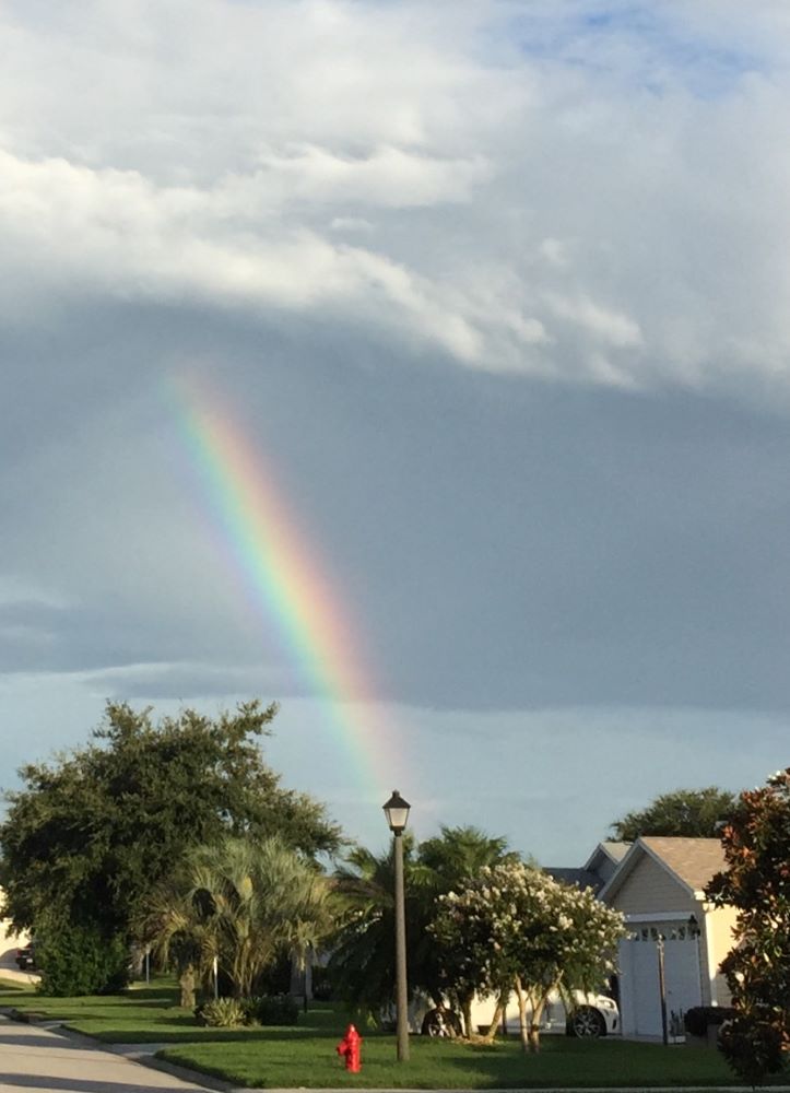 Rainbow spotted over The Villages - Villages-News.com
