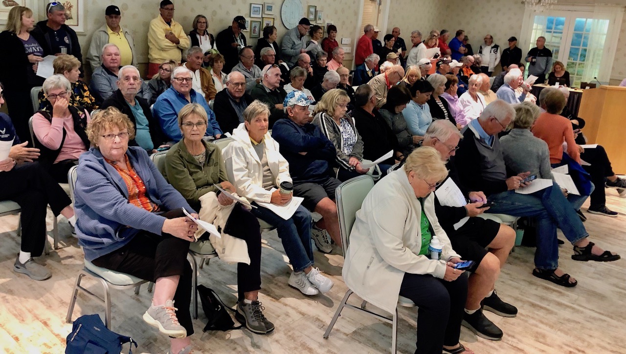 Big crowd demands death of CDD 7 resolution to take on Sumter Landing ...