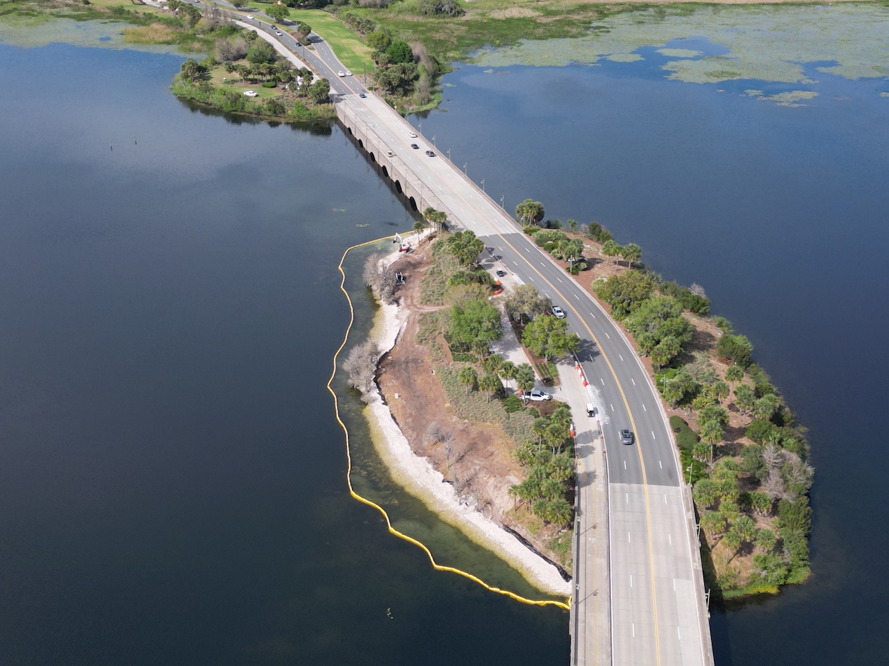 $1.2 million project aimed at shoring up islands at Morse Boulevard ...