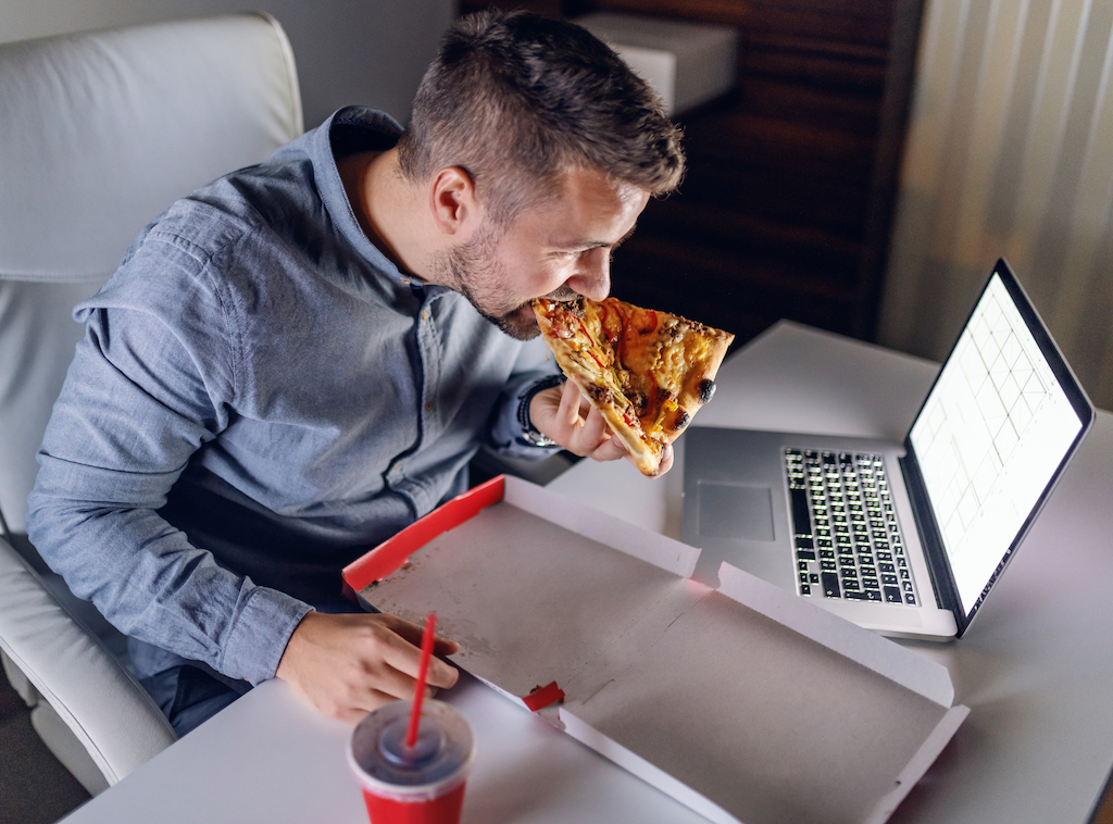 Eating very fast or eating late at night may increase weight gain ...