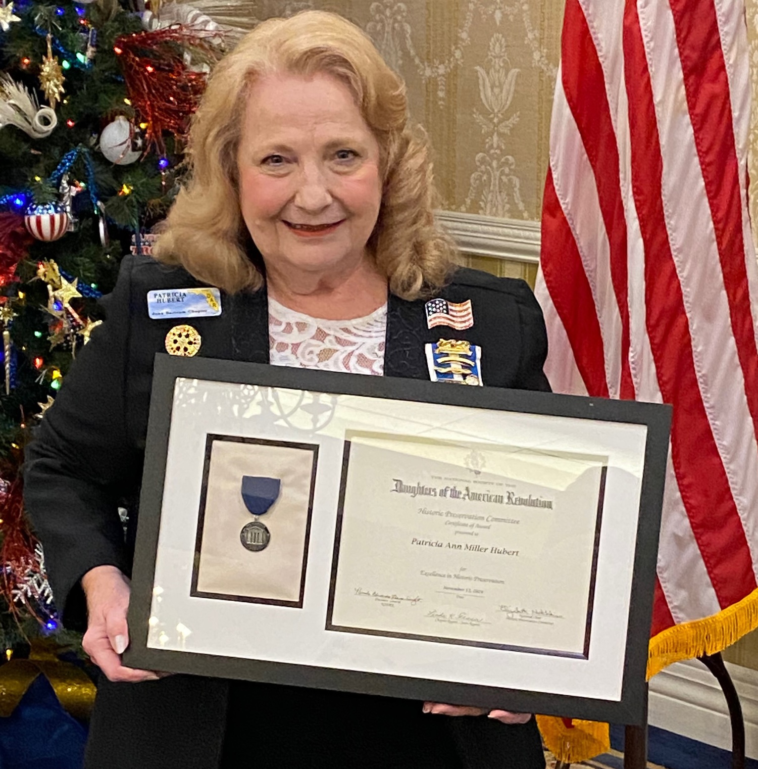 Martha Washington re-enactor honored for historic preservation efforts ...