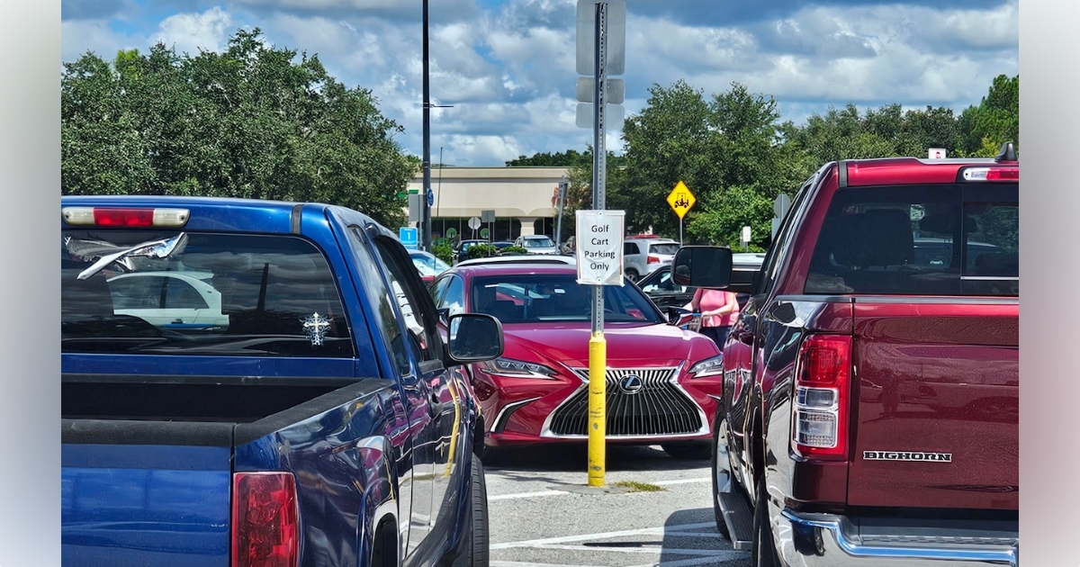 Bad Parking at Walmart shows challenge with reading comprehension ...