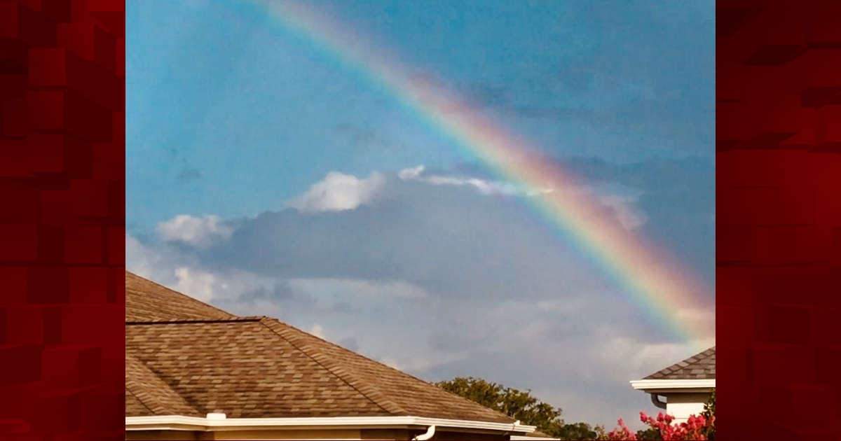 Rainbow spotted over The Villages - Villages-News.com
