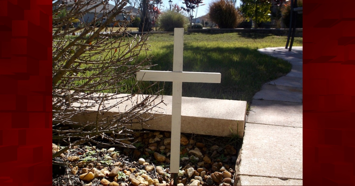 Villager championing little white cross says he's standing up for ...